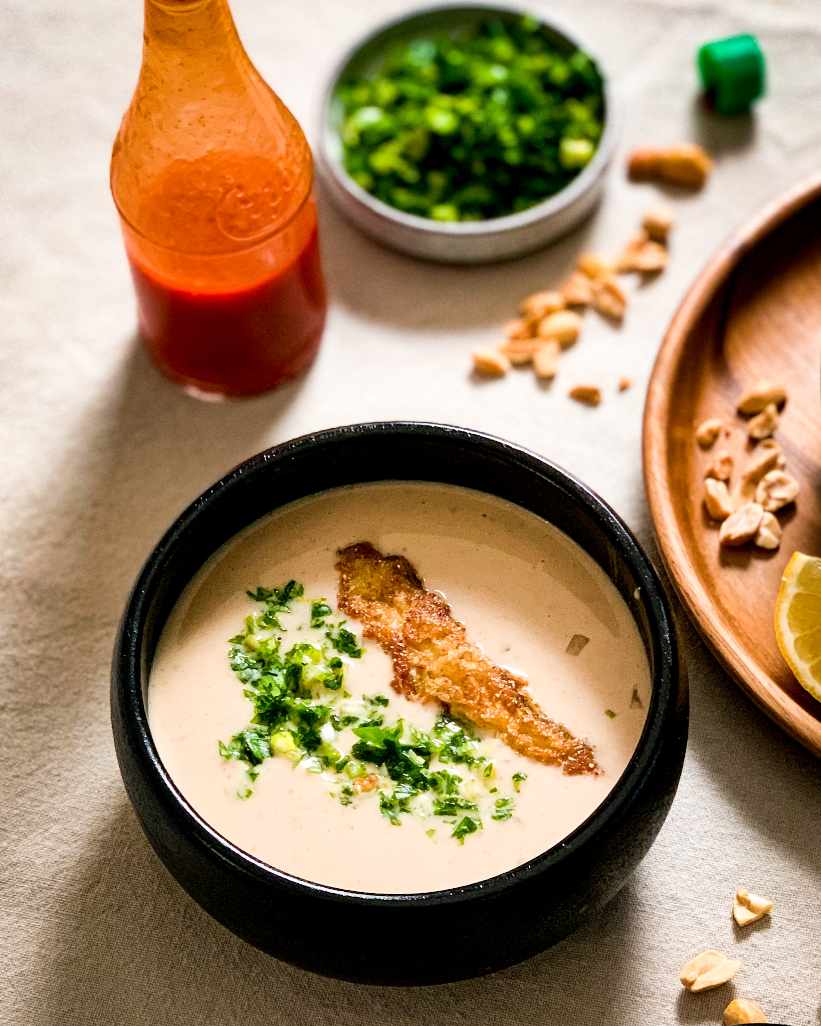 Southern Peanut Soup - Savor and Sage